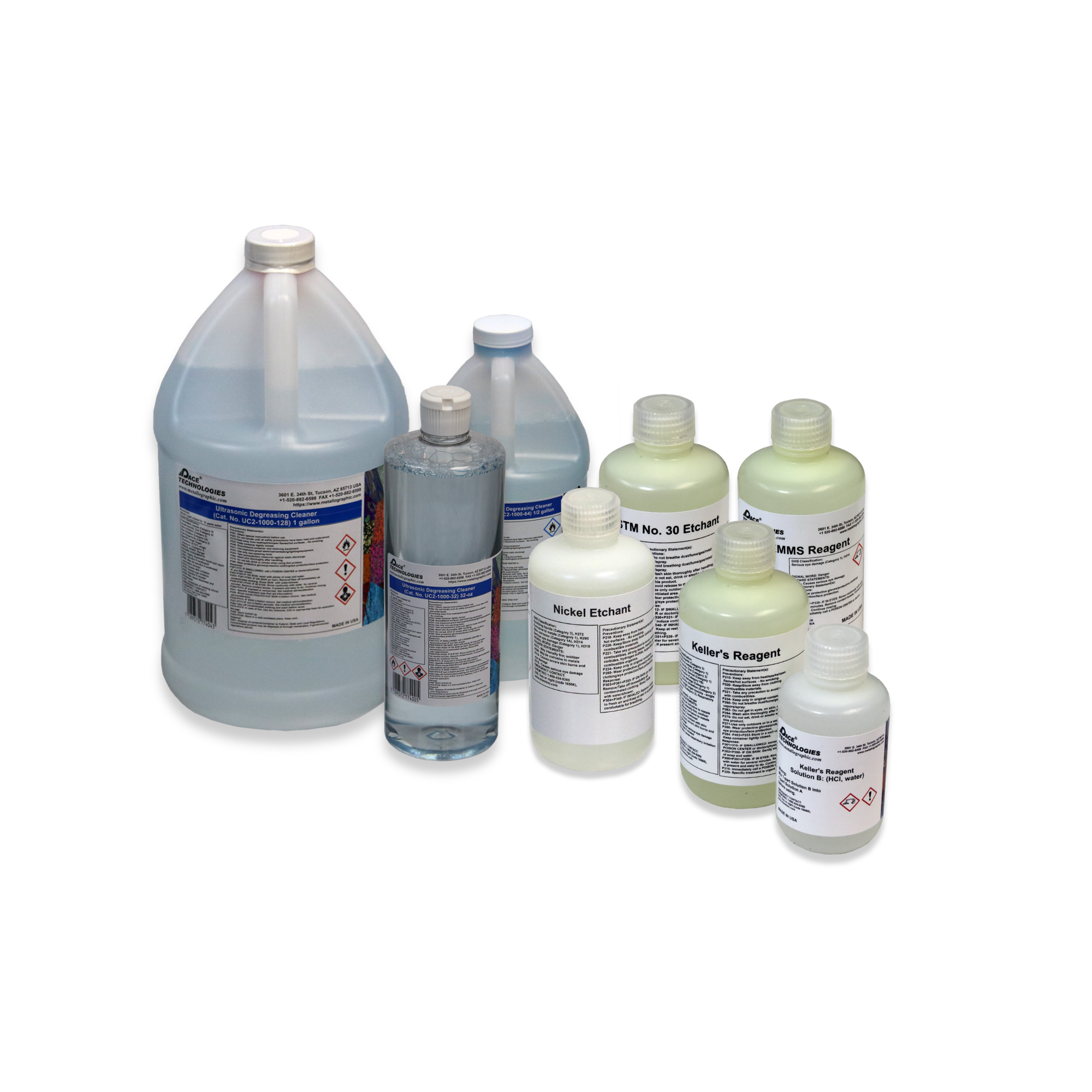 Etching and Cleaning – PACE Technologies Metallographic Consumables